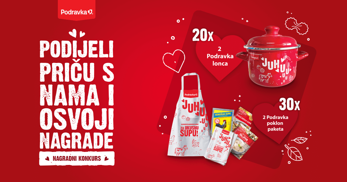Pravila o korišćenju kolačića - Juhuuu za Podravka supu!